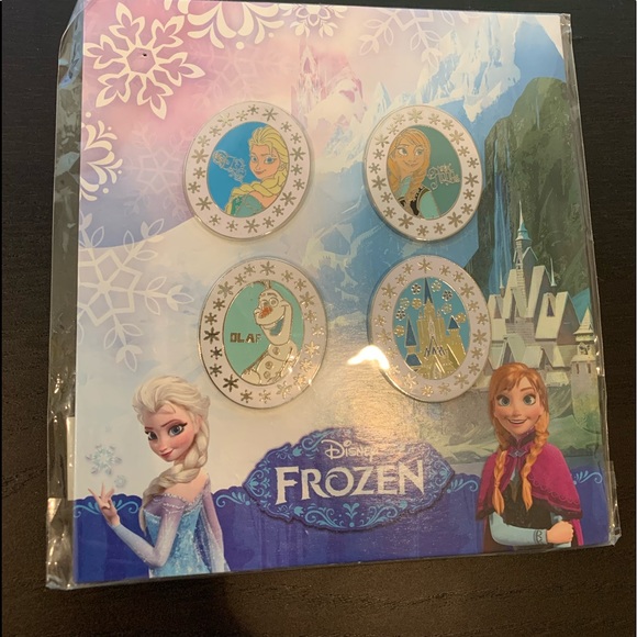 Disney | Accessories | Disney Frozen Pin Set | Poshmark